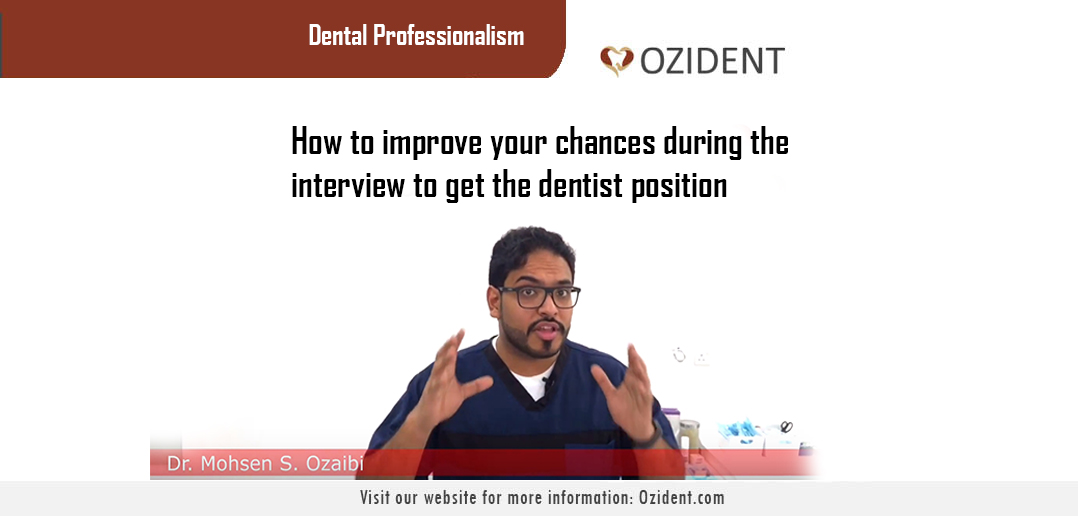 Video: How to improve your dental interview skills! — OziDent